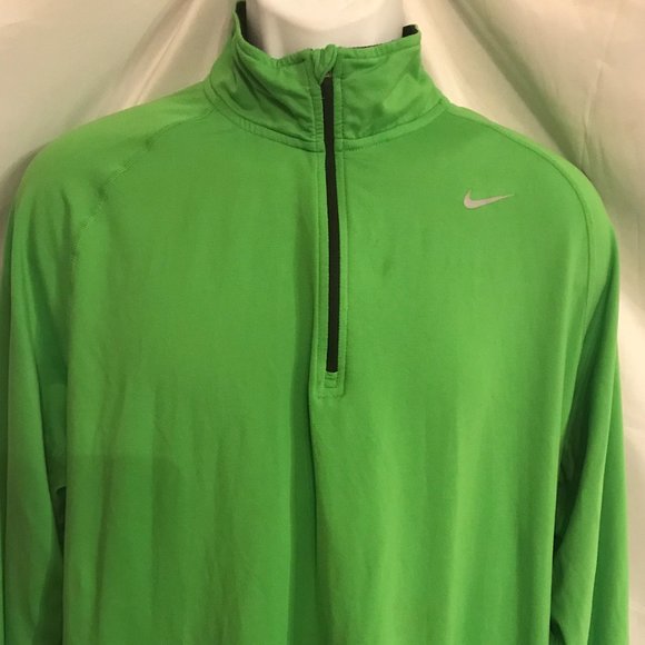 Nike | Jackets & Coats | Nike Running Lime Green Active Lightweight ...